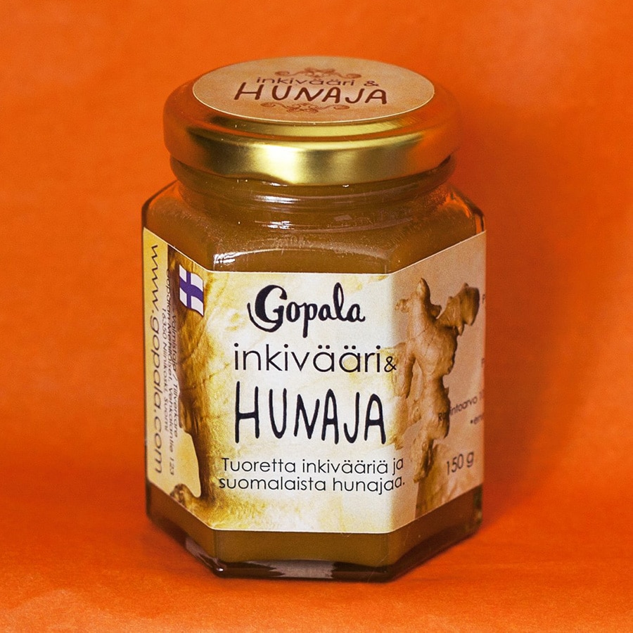 Inkivääri & hunaja, 130g | Gopalan Putiikki